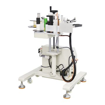 Quality Packaging Material Labeling Machine for Flat Barcode Stickers Small and Simple for sale
