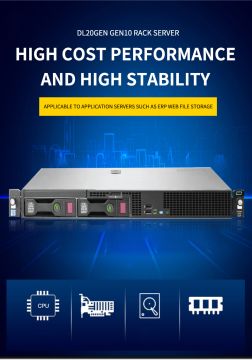 Original HPE DL360 Rack Server intel xeon hp dl360 gen10 1u rack server computer server price
