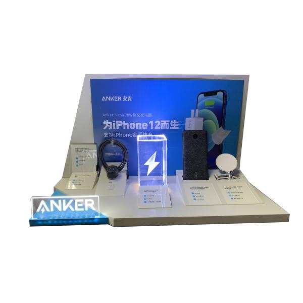 Quality Lightable Nontoxic Phone Display Holder , Multiscene Mobile Phone Display Rack for sale