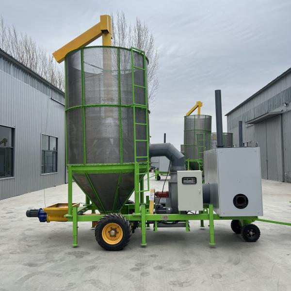 Quality 8 Tons Mobile Paddy Dryer Machine Portable Paddy Rice Dryer Machine for sale