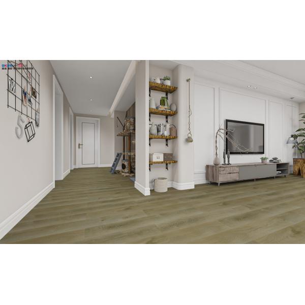 Quality 0.3mm SPC Flooring Fire Retardant Wood Grain for sale