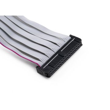 Quality 2.54mm IDC Flat Ribbon Cable Assembly With Heat Shrink Tube Customized Length for sale