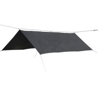 Quality 4.5x3m PU Coating Black 20D Nylon Camping Sun Shelter for sale