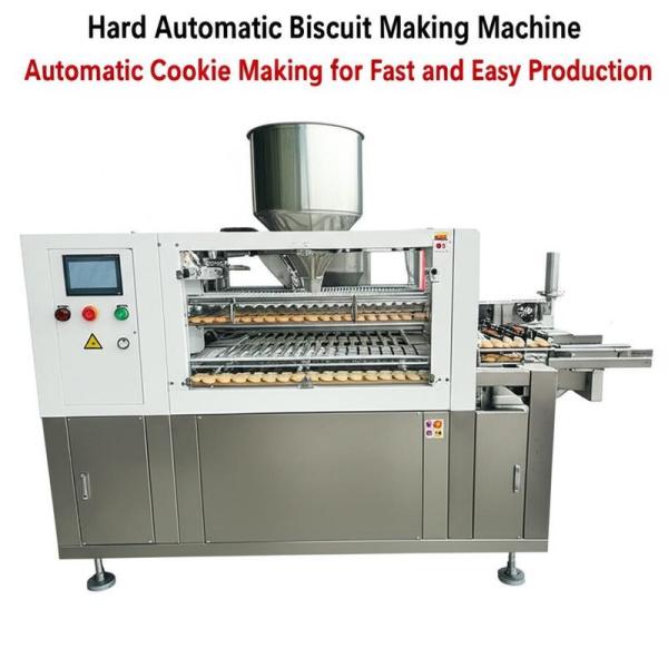Quality Hard Automatic Biscuit Making Machine Features Automatic Cookie Making for Fast for sale