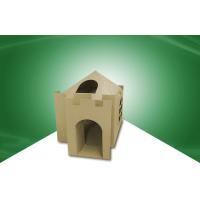 Quality Indoor Kids Cardboard House , Cardboard Play Houses Environment Friendly for sale