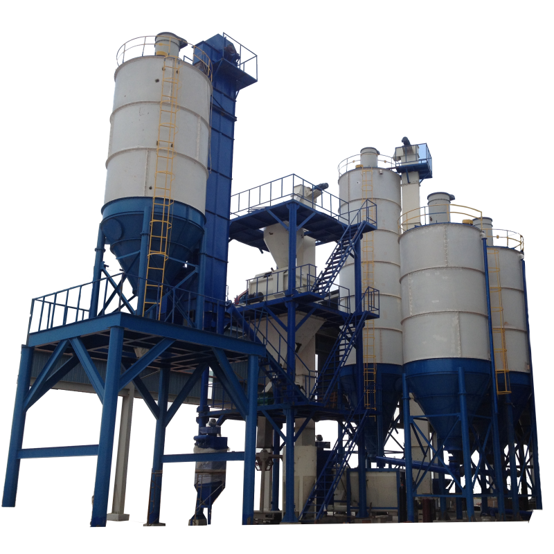 Quality Stepped Tower Simple Dry Mortar Mixing Equipment Homogeneous System for sale