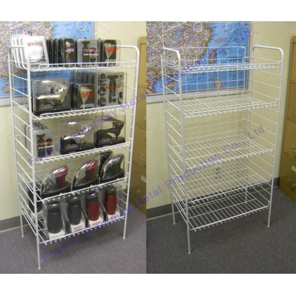 Quality Retail Store Bread Shop Stand Wire Mesh Display Rack for sale