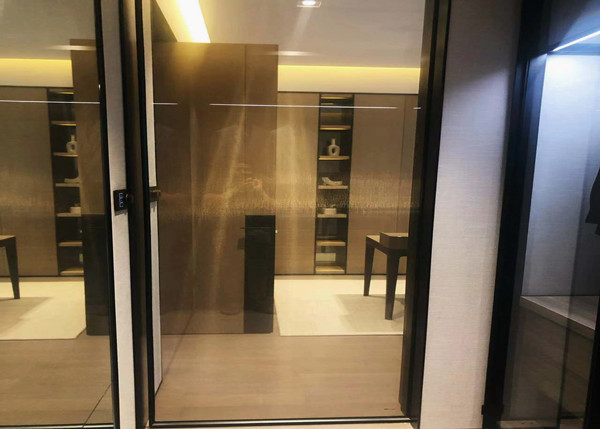 Quality Sliding Door 15mm Metal Mesh Laminated Glass for sale