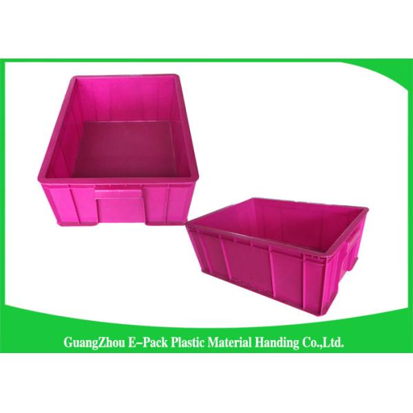 Quality Durable Plastic Stackable Containers Tote Storage System 480*355*170mm for sale