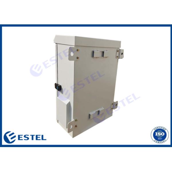 Quality IP65 SGCC Outdoor Comms Cabinet With One Fan for sale