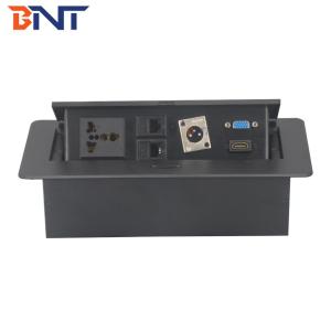 Quality used in office desk conceal design table pop up media outlet BD621 for sale