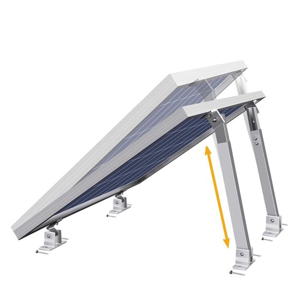 Quality 25-Year Service Life Adjustable Angle Bracket Solar System Mount with ISO9001/CE for sale
