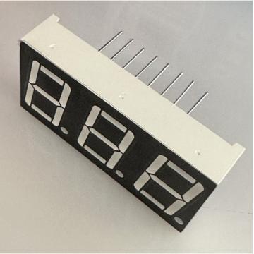 Quality Bi-Colour Red And Green 3 Digit 0.56" 7 Segment LED Display Common Cathode For for sale