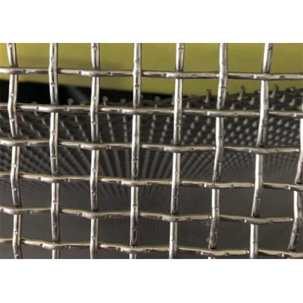 Quality Galvanized Square Woven Crimped Wire Mesh 10m Length For Coal Plant for sale