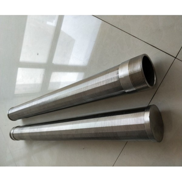 Quality 89mm SS Strainer Filter Customized Continuous Slot Well Screen for sale