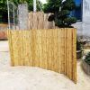 china Smoked Decorative Bamboo Fence Screen Fencing For Nursery Garden Green House