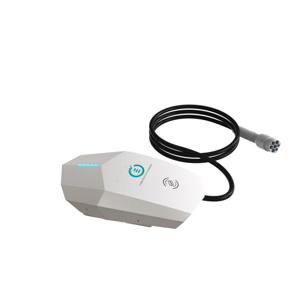Quality Swipe Card Scan Code 7Kw Wall Mounted EV Charger 4G Wifi Mini Program for sale