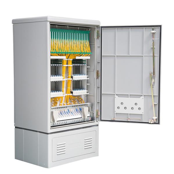Quality 450mm Fiber Optic Cable Joint Box Closure FTTB SMC Telecom Cabinet for sale