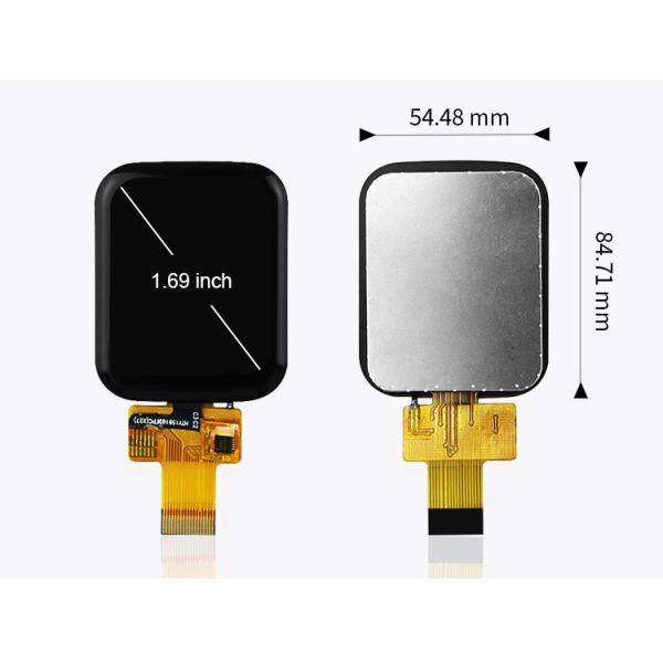 Quality Polcd 1.69 Inch 240x280 Capacitive Touch Panel Full View Angle LCD Module For for sale