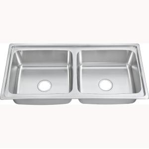 Quality Stainless Steel Double Bowl Sink for sale