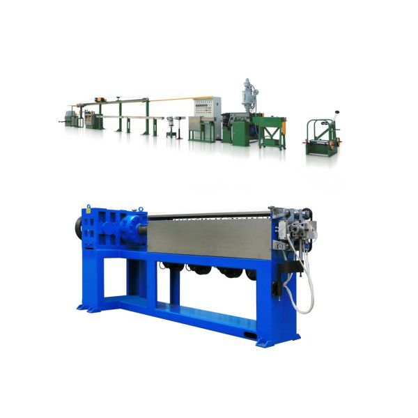 Quality High Speed Pvc Cable Extruder Line Wire Extrusion Production for sale