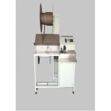 Quality Nylon Coated Double Loop Spiral Forming Machine 400-650 Loops / Minute for sale