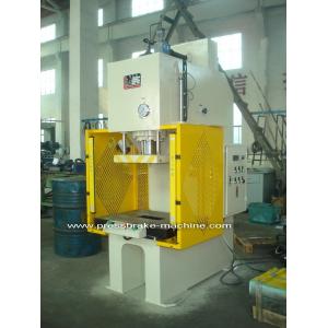 Quality PLC Drive 2mm Sheet Metal Hydraulic C Type 125T Press Machine with 800mm for sale