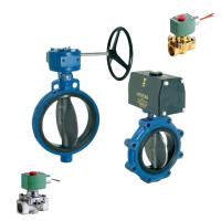 Quality Keystone F990 Series Butterfly Valve Pneumatic Actuator And Asco Solenoid Valve For Power Plant for sale