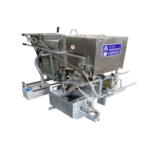 Quality Self Propelled Two Component Scraping 158kg Cold Paint Road Marking Machine for sale
