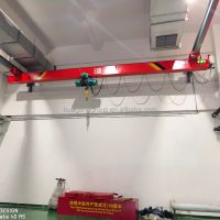 Quality Electric Hoist LX Type 0.5 Ton 15 Ton Hanging EOT Crane Motor Engine Singer for sale