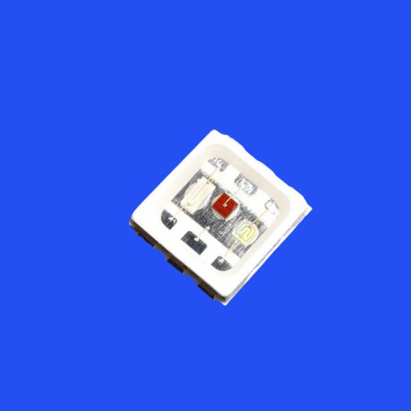 Quality SMD3030 RGB LED Diode PCT Bracket Clear Lens 120deg 0.2W Gold Bond Wire RGB Flashing LED for sale