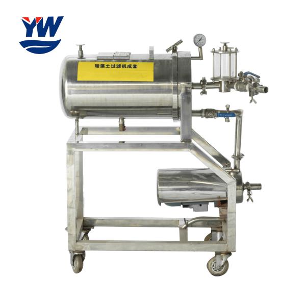 Quality Food Wine Diatomite Filter Lubricant Stainless Steel for sale