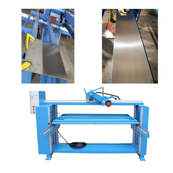 Quality CNC Semi Automatic Polishing Machine Aluminum Iron Metal Sink Wiredrawing for sale