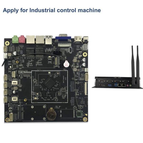 Quality Rk3568 Ddr4 Gigabyte Motherboard Industrial Android Linux Motherboard With Processor for sale