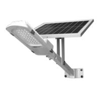 China Glow 50 Watt Garden Panel Waterproof Solar Street Lamp factory