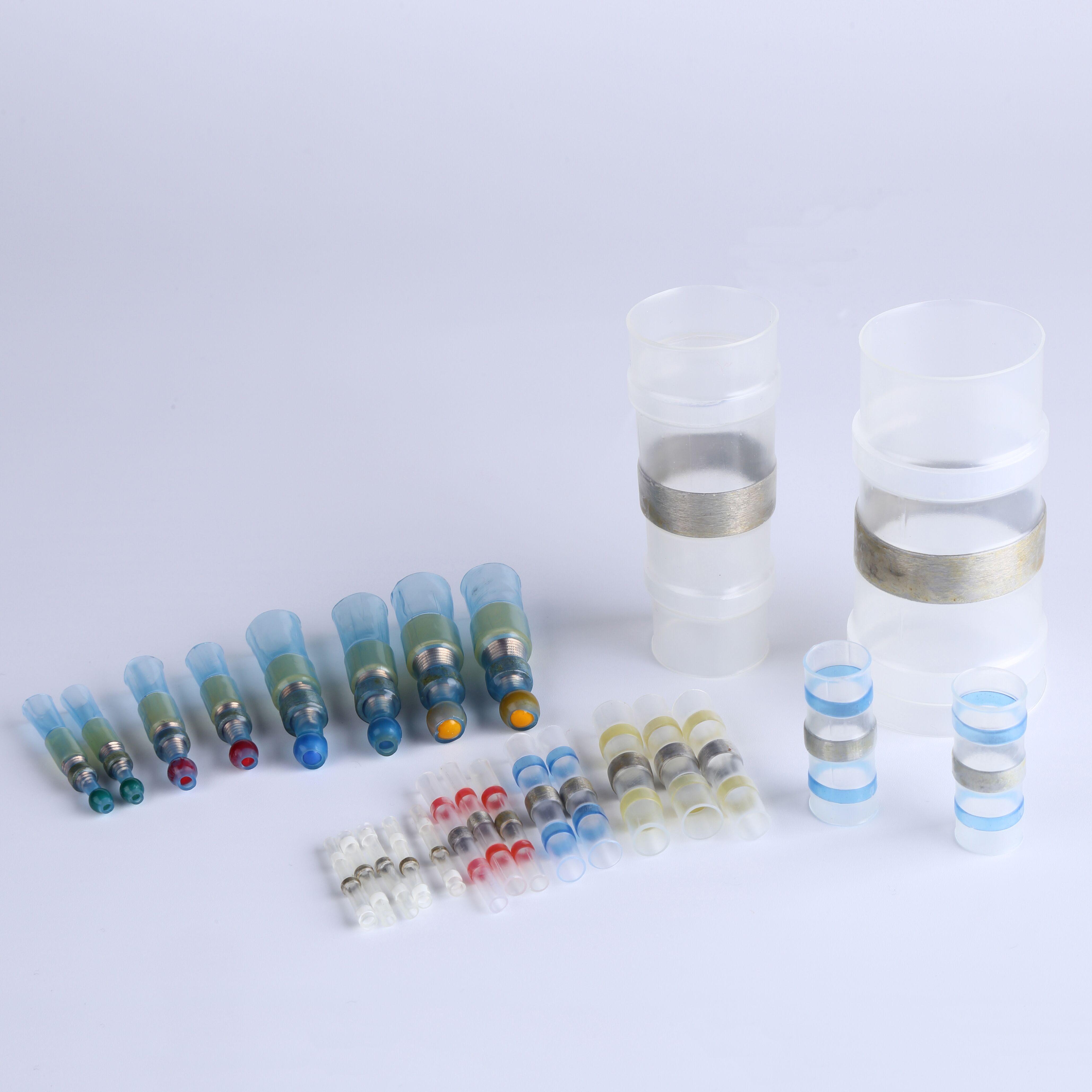 IP67 Solder Sleeve Wire Splices , Solder Grip Closed End Connector from ...