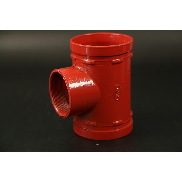Quality Ductile Iron Thread Tee Fittings 450-12 High Pressure Resistance for sale