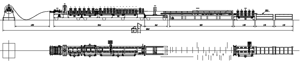 Working flow of box beam