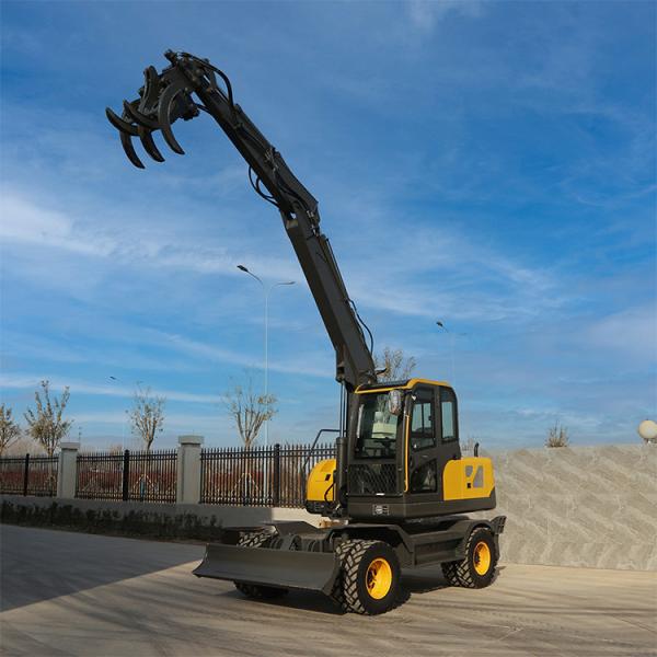 Quality Wheeled Digger Large Excavation Machine ZHONGMEI Earth-moving Machinery for sale
