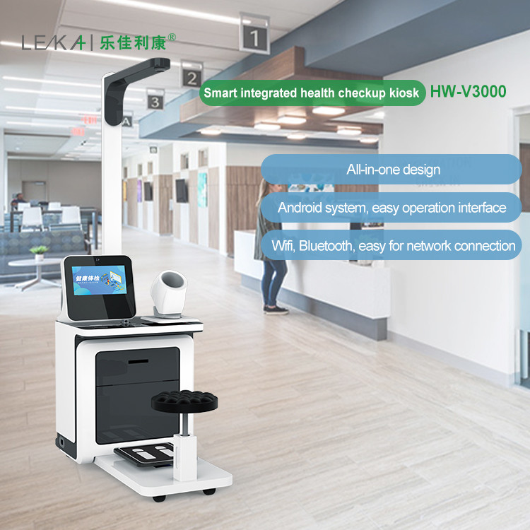 Quality Medical Kiosk Self Service Intelligent Detection Kiosk for Seamless Data for sale