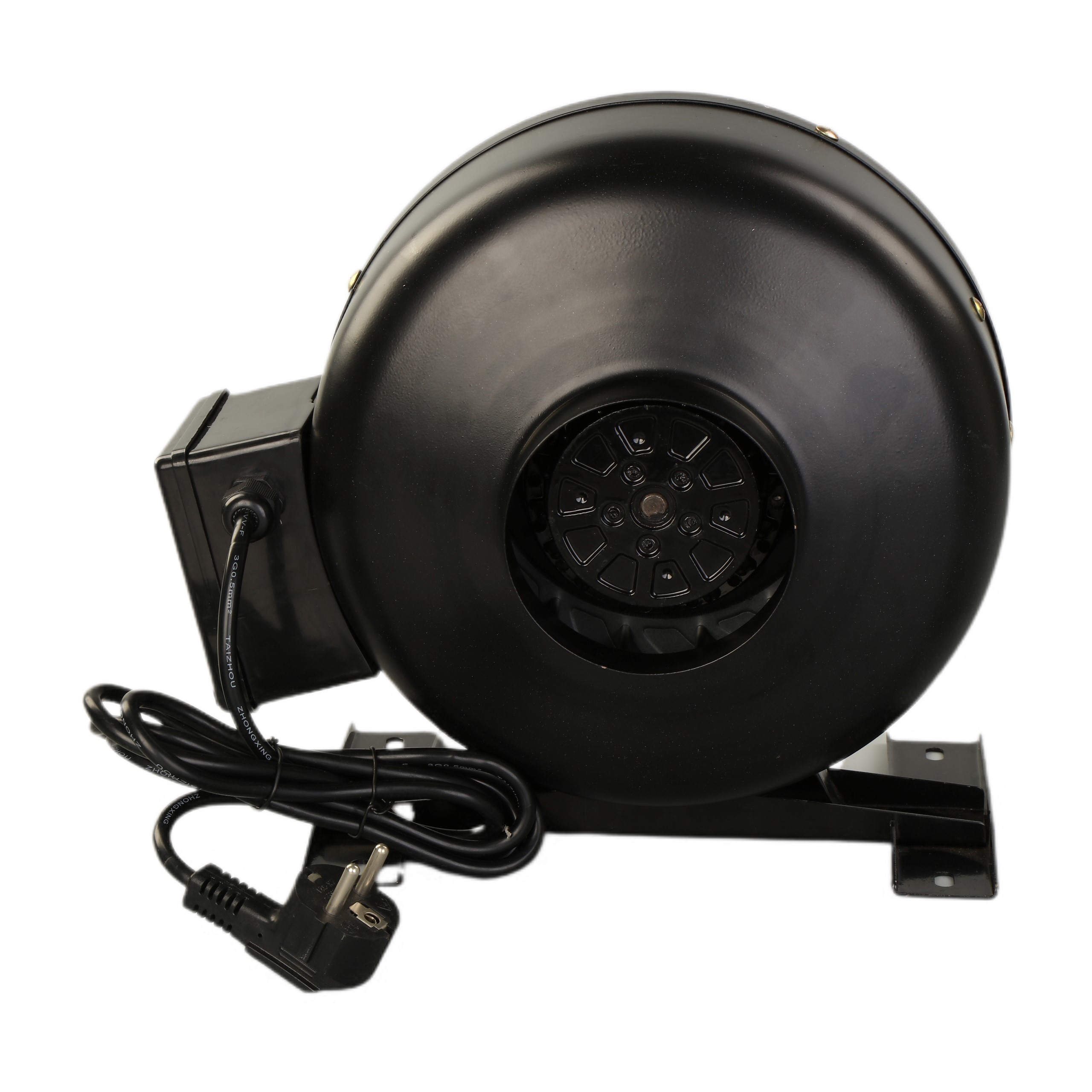 Quality Customized Design Centrifugal Fan for 125mm Metal Duct Mass Ventilation in OEM for sale