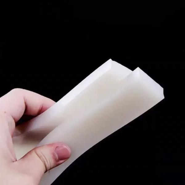 Quality Milky White Flame Retardant Standard Silicone Rubber elastomer 8Mpa Tensile for sale