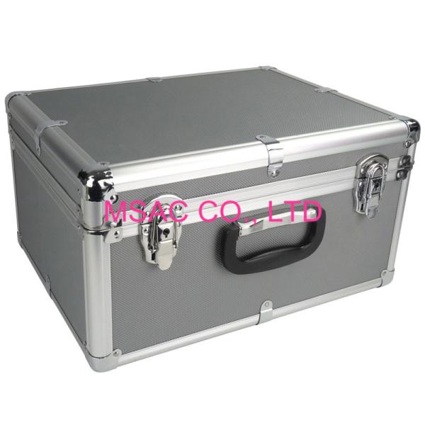 Quality Custom Silver Aluminum Carrying Case 90 Degree Open For Tool Packing for sale