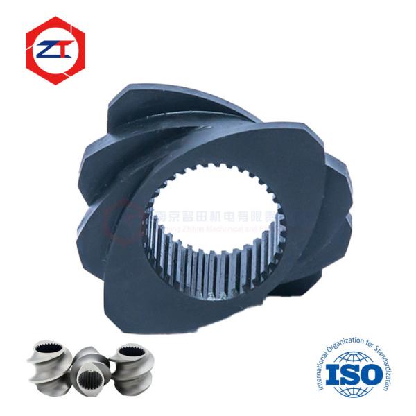 Quality Bimetallic Welded Twin Screw Mixing Elements 72mm L/D Ratio 1.5mm Wear Layer For for sale