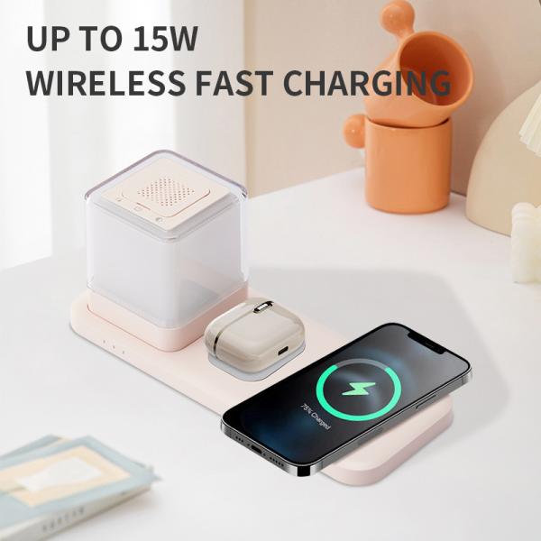 Quality Wireless Charging LED Night Light 3000K - 4000K Aromatherapy Night Light for sale