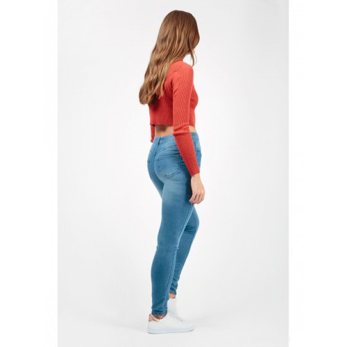 Quality Women Spring Long Sleeve Red Blouse for sale