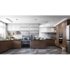 Quality High Space Typical Shaker Door Flat Pack Kitchen Island Storage Cabinet With for sale