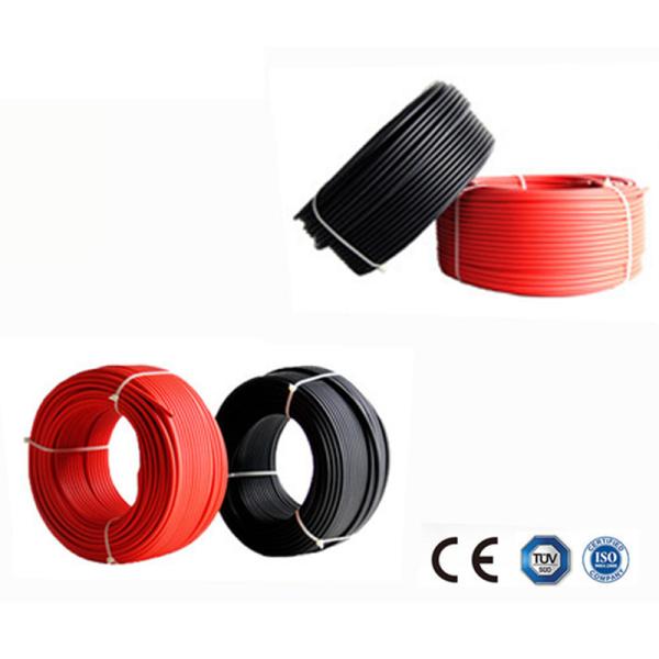 Quality UV Resistant Single Core Solar Cable 10mm2, Flame Retardant 1800V PV DC Cable for sale