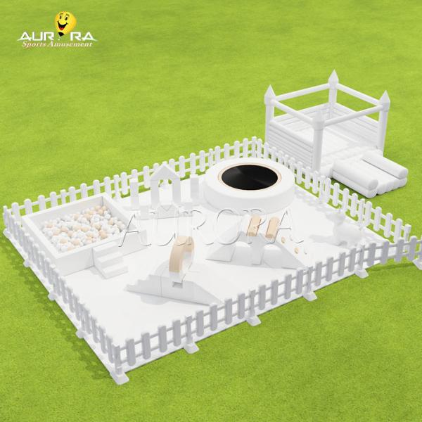 Quality Wedding Nude Soft Play Party Equipment Rental Ball Pit And Bounce For Toddler for sale