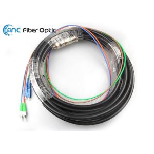 Quality Outdoor Fiber Optic Pigtail 2F 4F 6F 12F SC APC Waterproof 9.8mm Diameter for sale